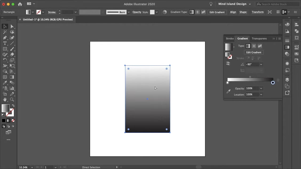 How to Fade Image to Transparent in Illustrator - Mind Island Design