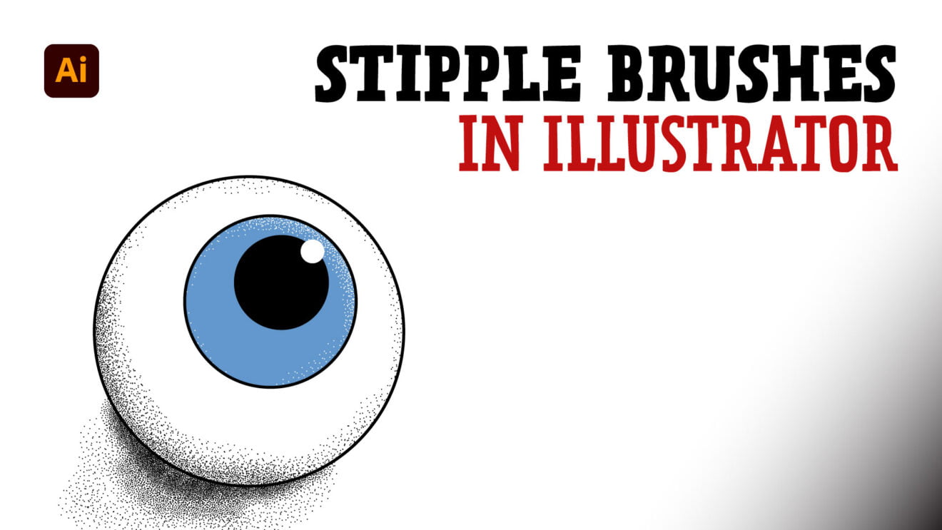How to Use Stipple Brushes in Illustrator - Mind Island Design