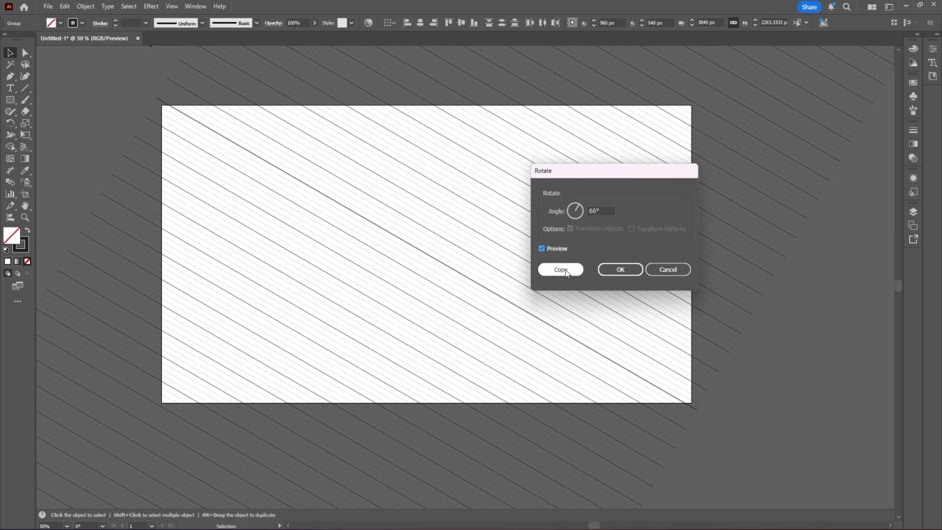 How To Make Isometric Grid In Illustrator (Template Download)