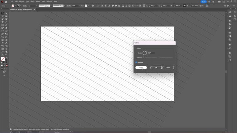 How To Make Isometric Grid In Illustrator (Template Download)