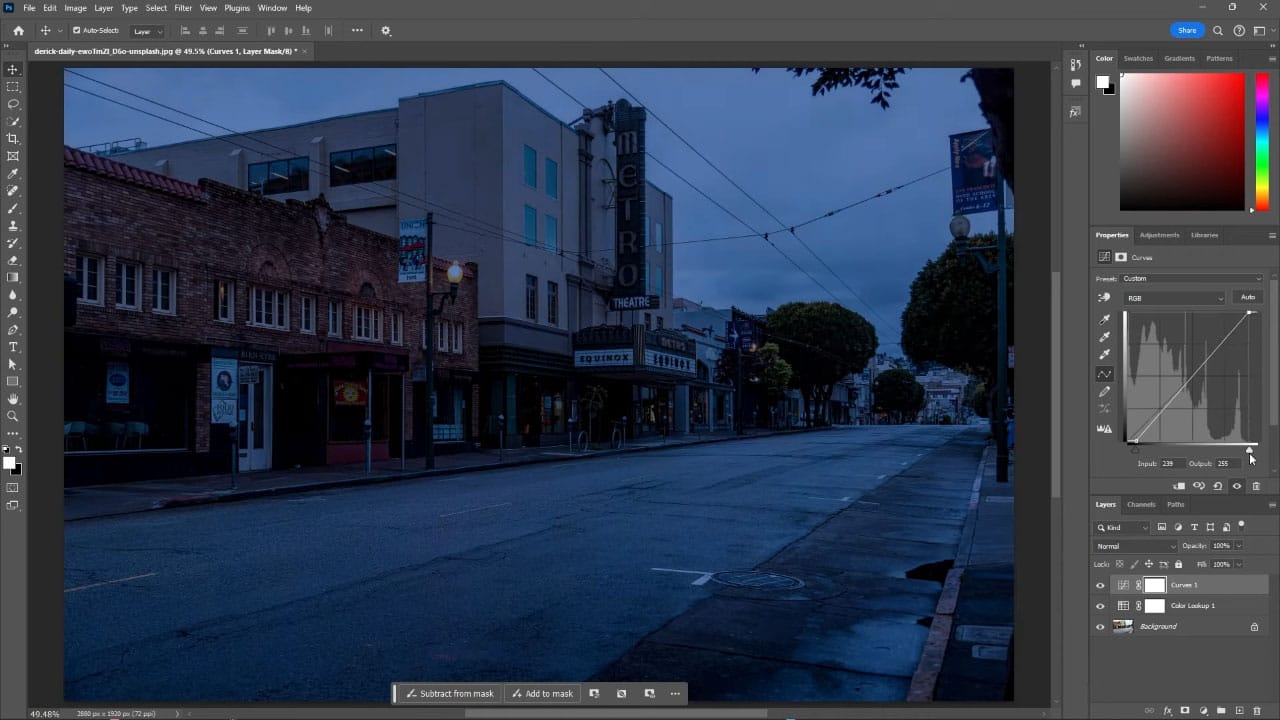 How to Easily Turn DAY to NIGHT in Photoshop - Mind Island Design
