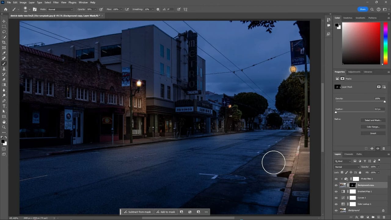 How to Easily Turn DAY to NIGHT in Photoshop - Mind Island Design